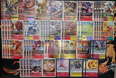 Digimon Card Game TCG Hawkmon Silphymon Valkyrimon Deck BT-16 + 70 ...