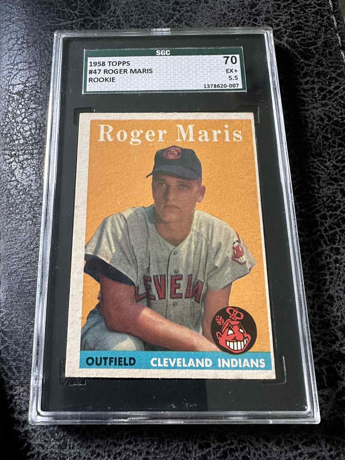 1958 Roger Maris Topps Rookie #47 SGC 5.5 EX+ | eBay