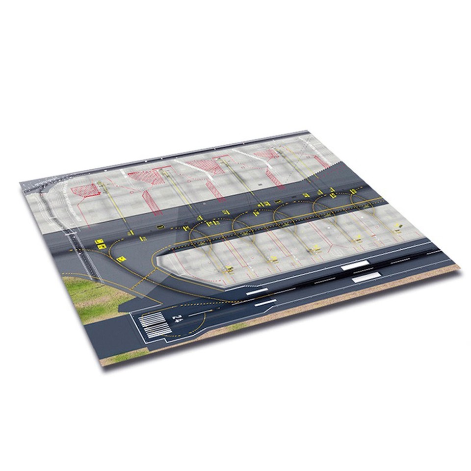 Model Airport Layout Sheet / Apron /400 And 1/500 Runway Sections Accs ...