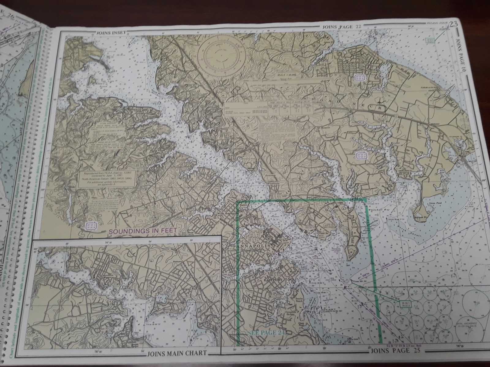 Maptech Chart Kit, Chesapeake and Delaware Bays-Region 4; 6th Edition ...