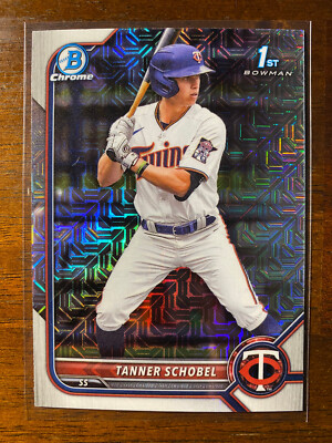 2022 Bowman Draft Tanner Schobe #BDC-28 1st Prospect Asia Mojo ...