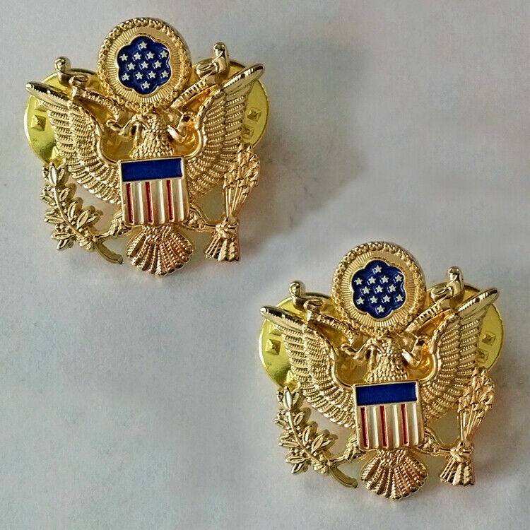 US ARMY NAVY SIX STAR EPAULETTE DEVICE GENERAL OFFICER RANK BADGE CAP ...