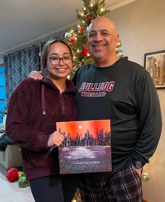 Original Art "Grim" 11x14 Canvas Expressionism Abstract Design Home Art ...