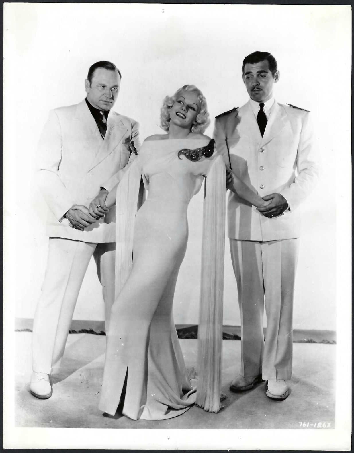 HOLLYWOOD JEAN HARLOW, CLARK GABLE, WALLACE BERRY VINTAGE ORIGINAL ...