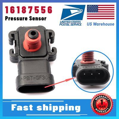 Genuine OEM MAP SENSOR LS1 4.8 5.3 6.0 MANIFOLD AIR PRESSURE 09359409 ...
