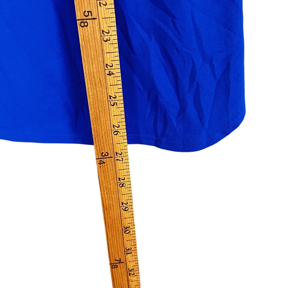 Coolibar Kawela Swim Top UPF 50+ Padded Shelf Bra Thumb Hole L/S Blue ...