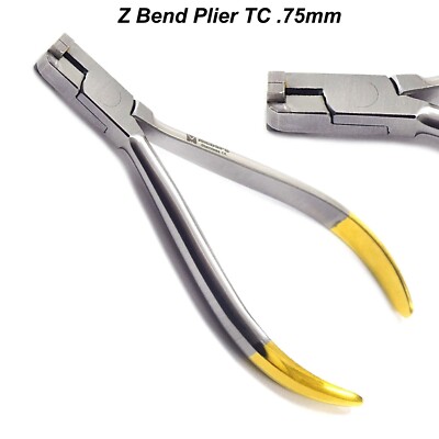 Dental Z-Bend Plier .75mm Orthodontic Arch Wire Bending Detailing ...