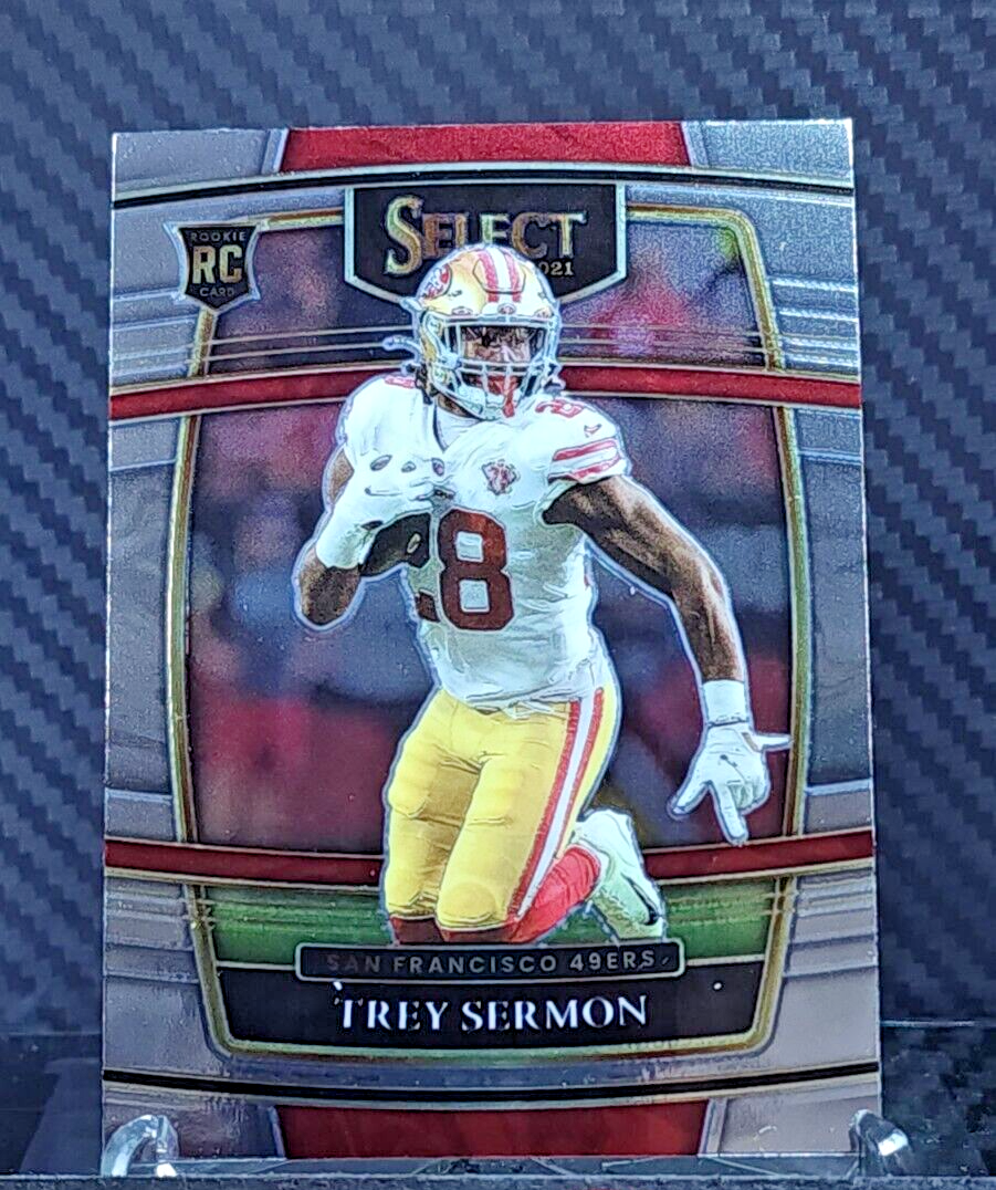 Trey Sermon 2021 Select CONCOURSE ROOKIE # 68 - 49ers RC | eBay