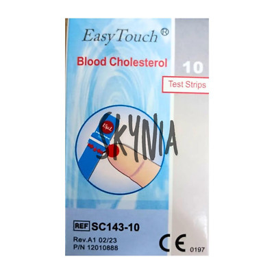 Easy Touch Blood Cholesterol Test Strip 1 box (10 strips) EasyTouch-EXP ...