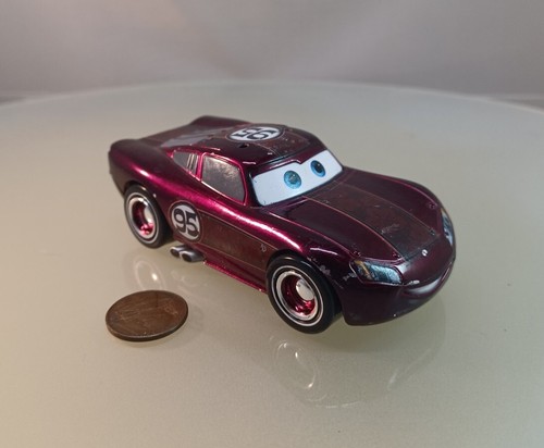 Disney Store Pixar Cars Lightning McQueen Artist Series, Maroon - 1:43 ...