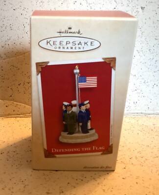 Hallmark Keepsake Ornaments Defending the Flag NEW | eBay
