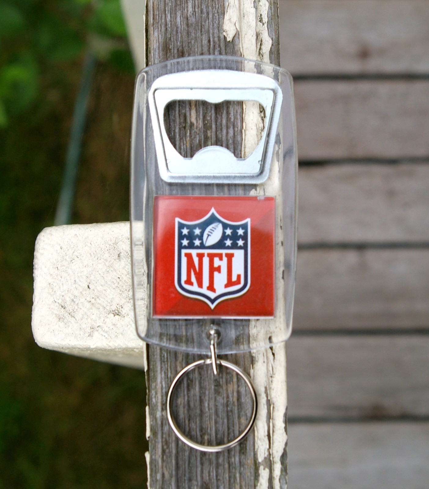 NFL National Football League Keychain Bottle Opener QR Key Chain ...