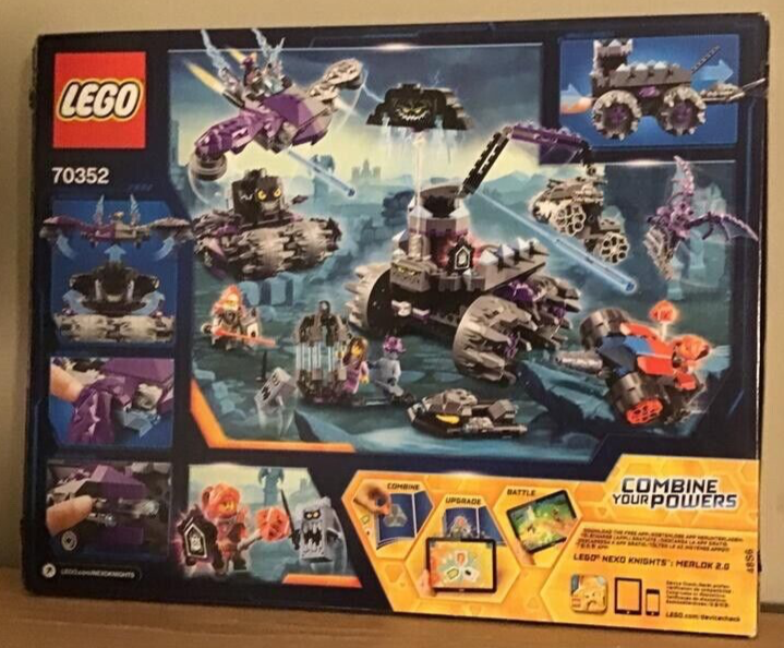LEGO Nexo Knights Jestro's Headquarters 70352 Toy Building Kit 840 pcs ...