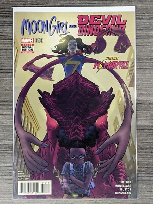 Moon Girl and Devil Dinosaur #10 Amy Reeder Hadley Cover 2016 Marvel ...
