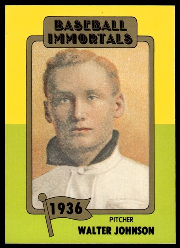 1980 SSPC HOF Walter Johnson Washington Senators #3 | eBay