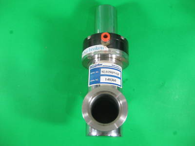 Kurt Lesker Pneumatic Bellow Sealed Angle Valve -- SL0150PVQF -- Used ...