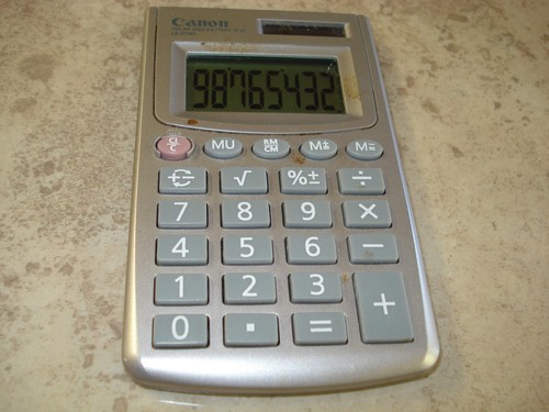 Canon LS-270H Vintage 8-Digit Calculator no cover no manual For Collectors | eBay