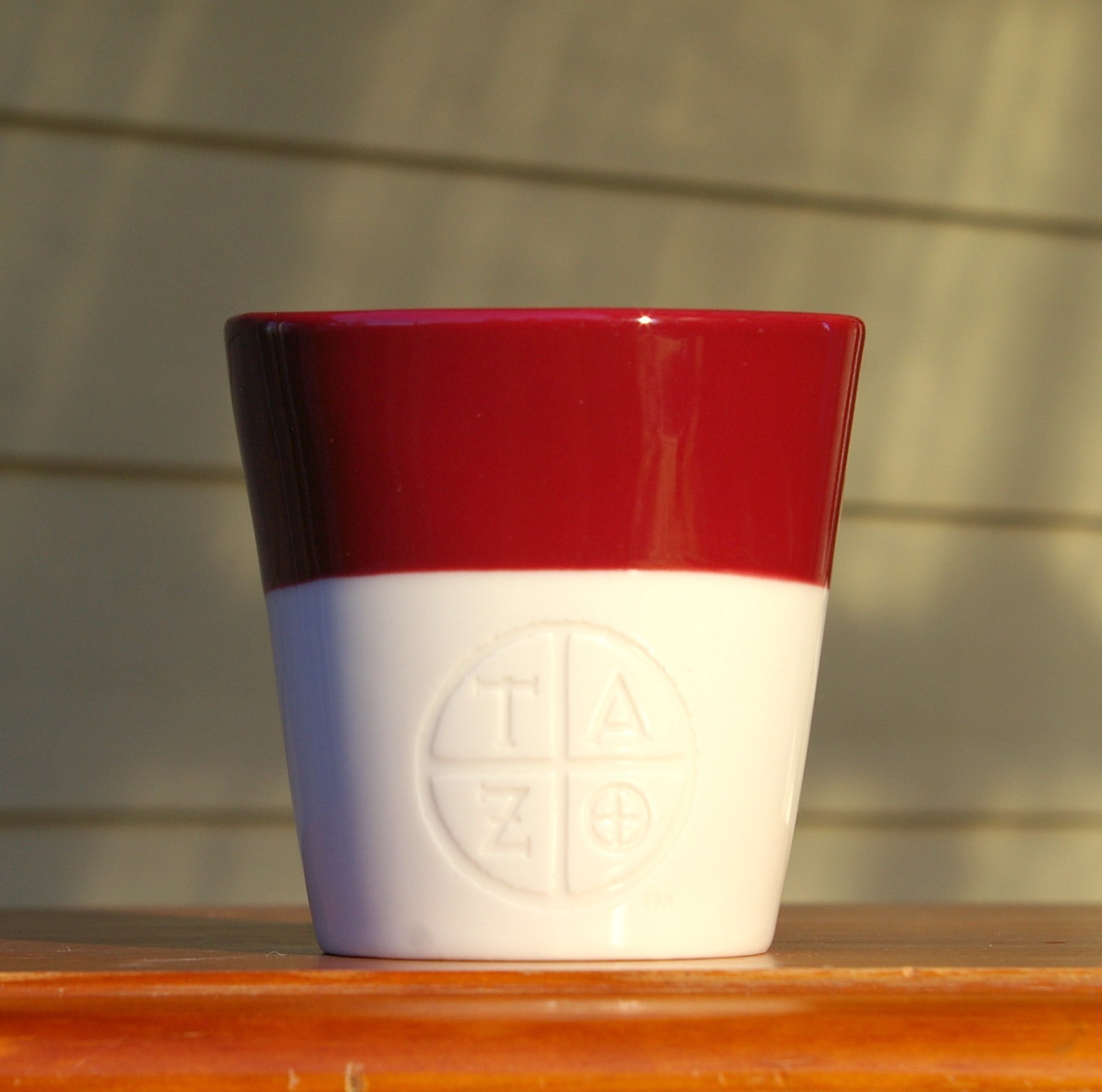 Starbucks Coffee Company 2011 TAZO Plum Red Burgandy New Bone China Mug ...