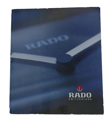 RADO WATCH COLLECTION CATALOG AND PRICE LIST | eBay