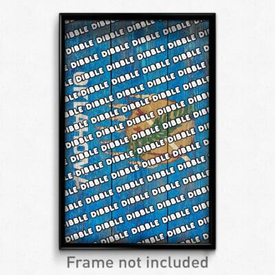 Dibble Oklahoma Poster (OK City Souvenir 11x17 Town Print) | eBay