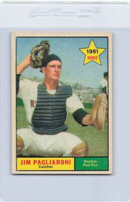 1961 Topps #519 Jim Pagliaroni Red Sox NM *DA-C5818 | eBay