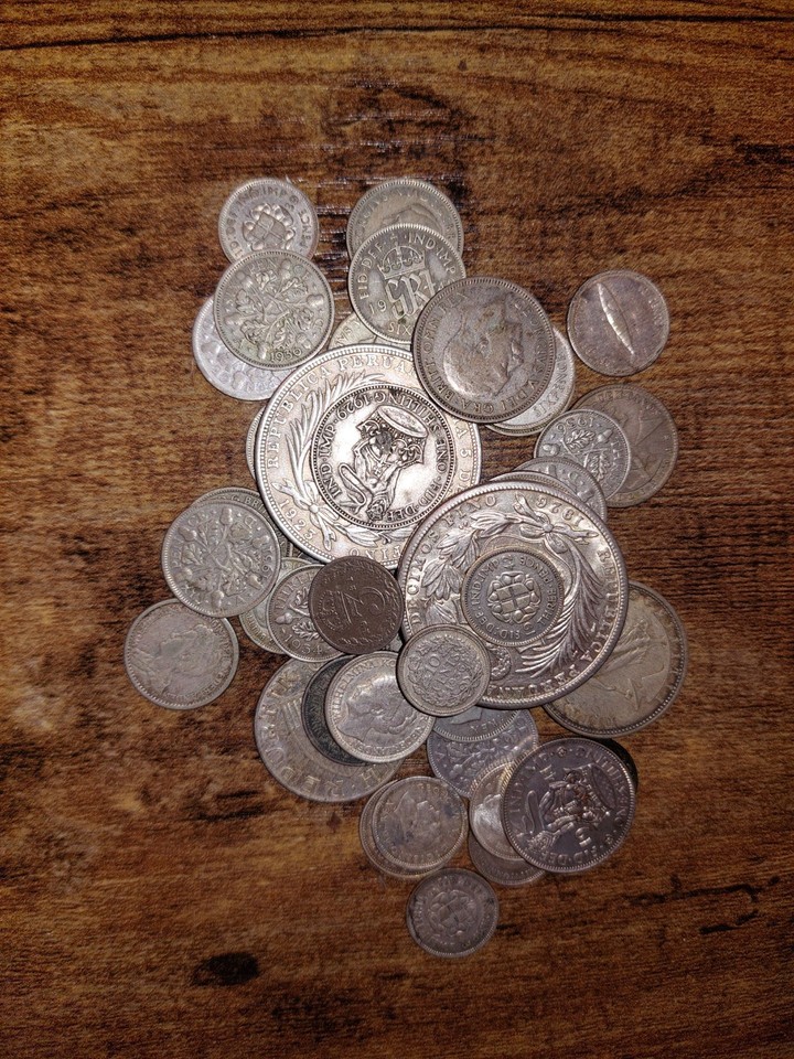 Hugh Lot of World Silver Coins Lot - 1900s - Many Countries NET SILVER ...