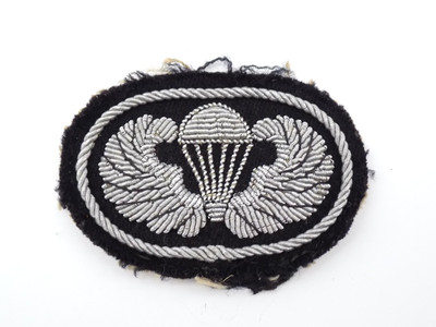Original WWII US Army Airborne Bullion "Jump Wings" Oval Patch | eBay