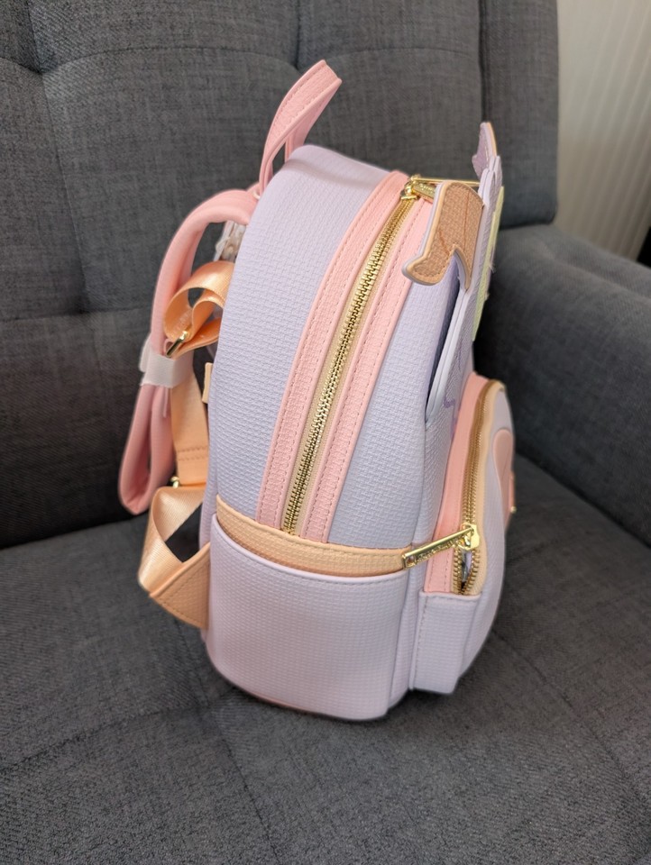 2025 Disney Parks Loungefly Pastel Collection EPCOT Figment Mini ...