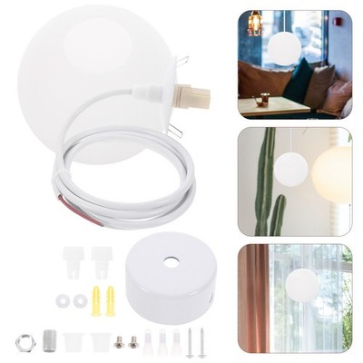 Round Ball Shape Ceiling Lamp Pendant Light Ceiling Light Home Supplies ...