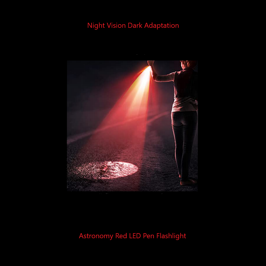 Flashlight Beam In The Dark Weltool M7 RD Red Light Even Beam