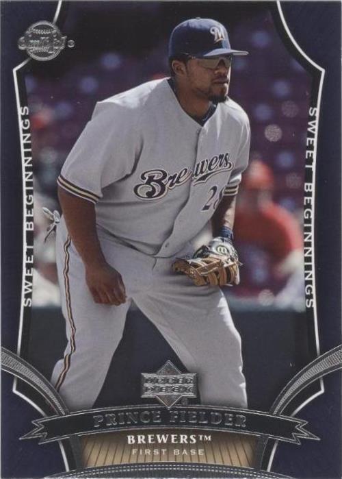 2005 Upper Deck Sweet Spot - Sweet Beginnings Prince Fielder #152 (RC ...