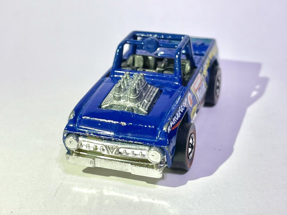 🥶Hot Wheels 1973 H/K Redline Flying Colors Baja Bruiser Blue Ultra Rare ...