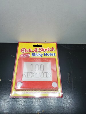 Paladone Toy Box Etch-A-Sketch Sticky Notes | eBay