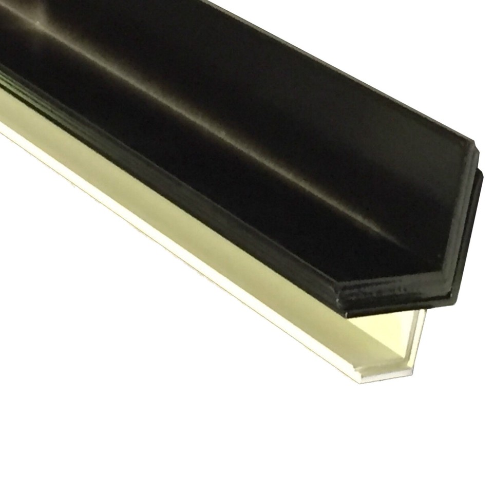 Aluminium Angle Powder Coated White Or Black All Sizes 1.6mm 3mm Thick ...