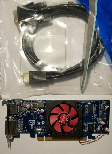 Dell AMD HD 7470 1GB DVI DisplayPort VGA HDMI Adapter Windows 10 Video ...