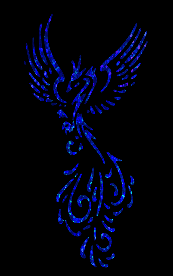Phoenix Vinyl Decal Phoenix Mythical Fire Bird Vinyl Tribal Bird | eBay