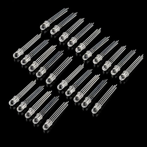 1Pcs COM-09853 SparkFun Accessories LED - RGB Clear Common Cathode (25 ...