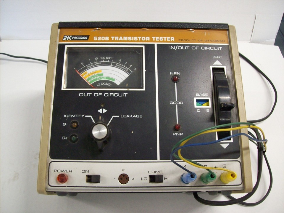 BK Precision 520B Transistor Tester CB Ham Radio Equipment Parts Or ...