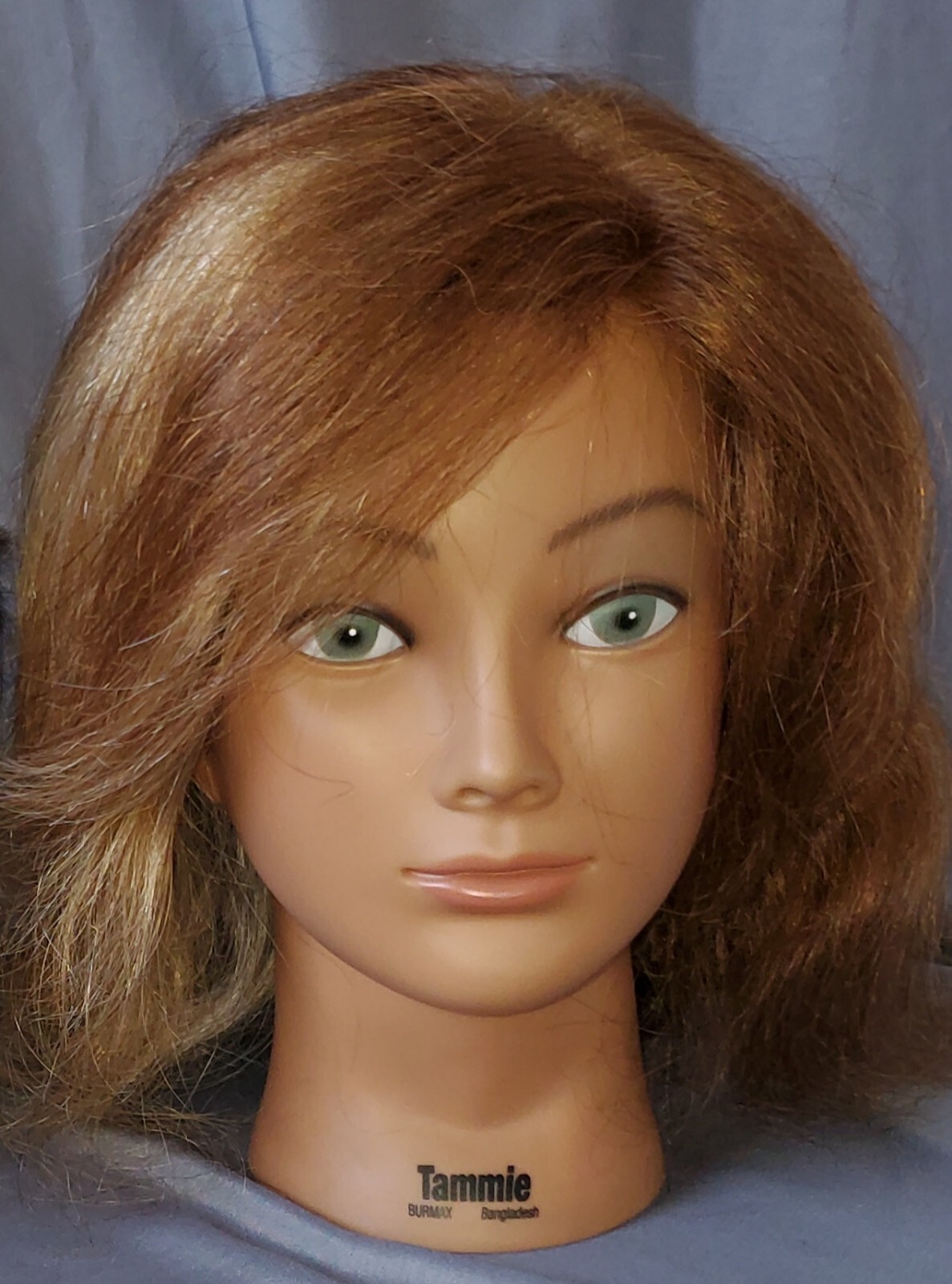 Beauty School Tammie Color Training Manikin 4 Colors Burmax Human Hair ...