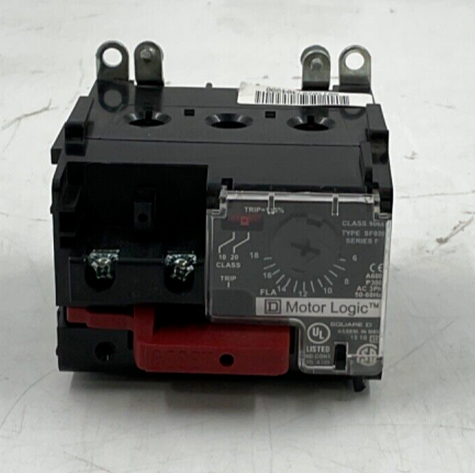 SQUARE D 9065-SF020 RELAY MOTOR LOGIC SOLID STATE NEMA 0 6-18A 600V ...