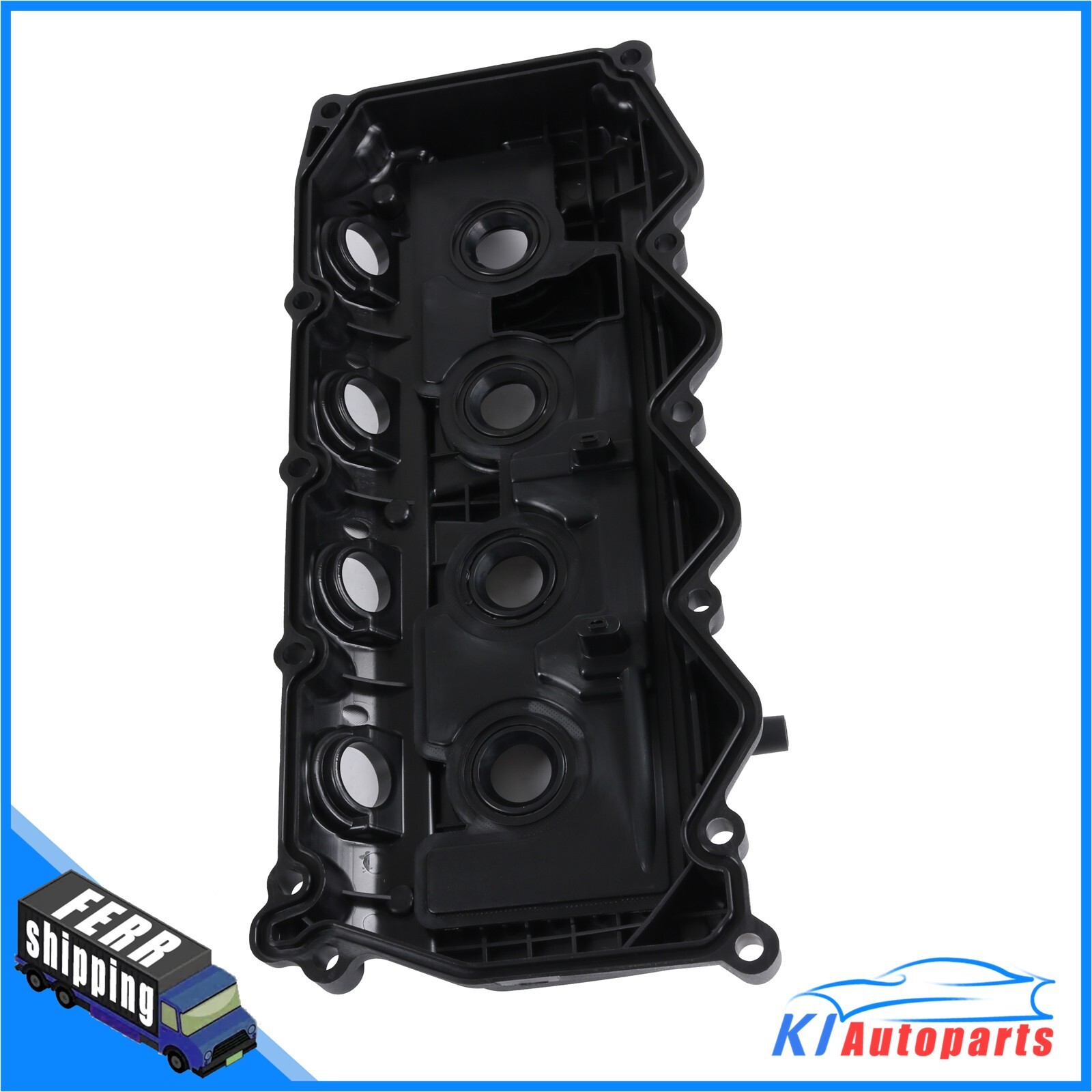Rocker Valve Cover With Gasket 13264-VM00A For Nissan Navara D22 D40 ...