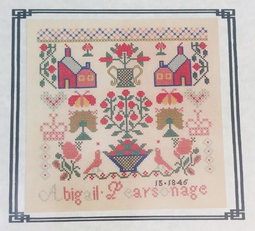 NEW Queenstown Sampler Designs ABIGAIL PEARSON 1845 Cross Stitch ...
