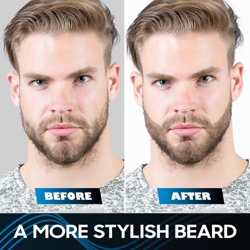 Men Beard Filling Pen Hair Grower Waterproof Filler Moustache Eyebrow ...