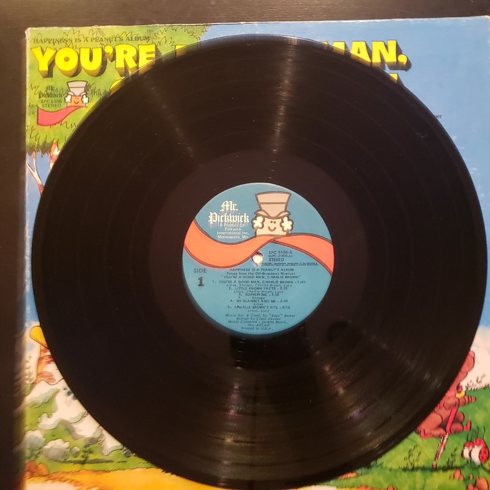 The Bugs Bower Boys & Girls "You're A good Man, Charlie Brown" LP | eBay UK