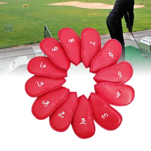 12Pcs Synthetic Headcover Set Iron Covers Head Cover Fit Most Irons | eBay