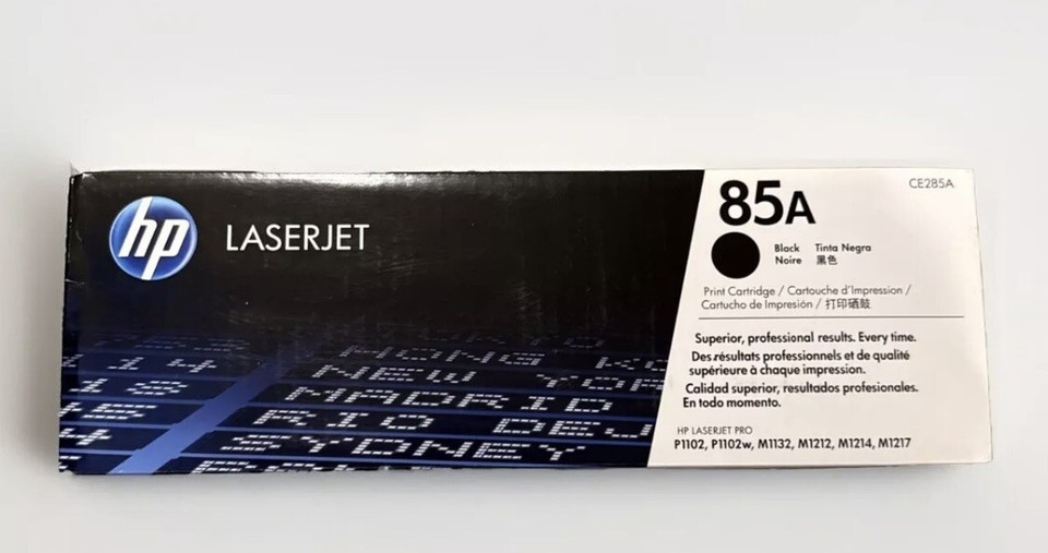 OFFICIAL HP 85A *GENUINE & ORIGINAL* LaserJet Toner Printer Cartridge ...