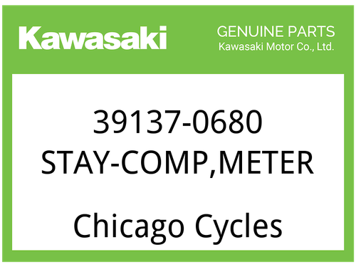 Kawasaki OEM Part 39137-0680 STAY-COMP,METER | eBay