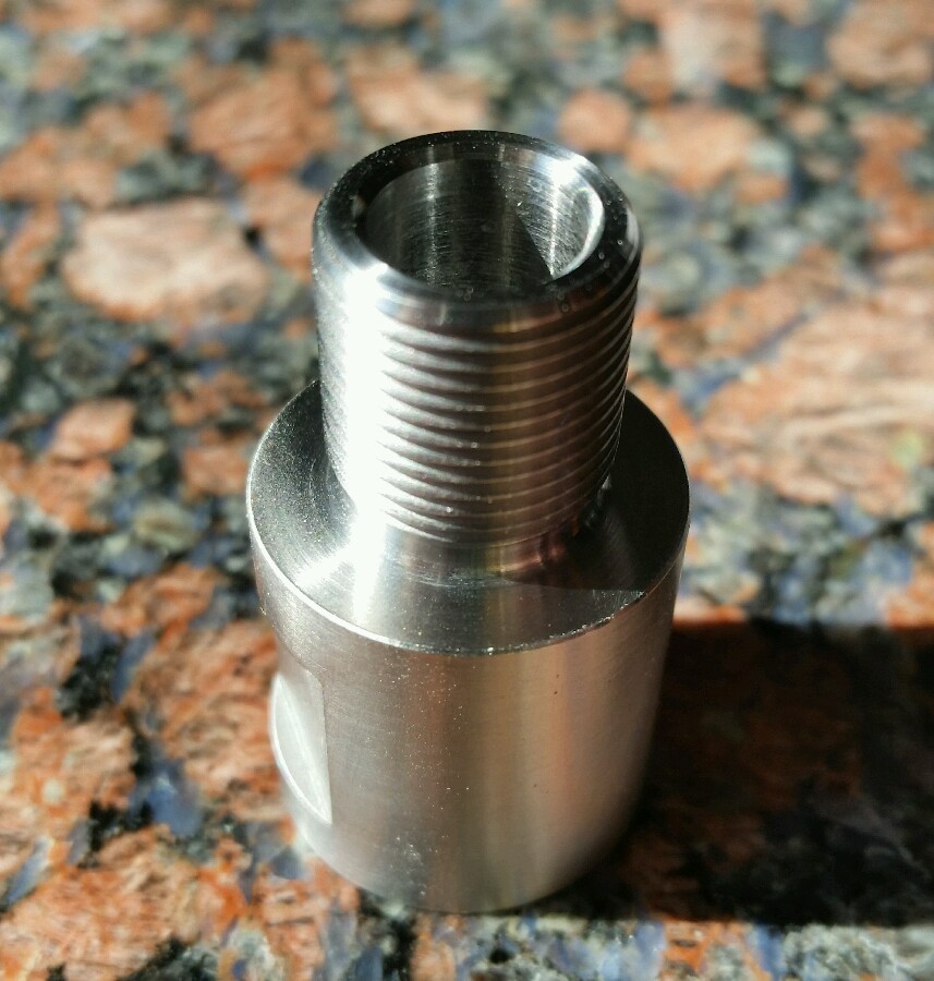 9/16-24 rh male to 5/8-24 female thread adapter ***usa made*** | eBay