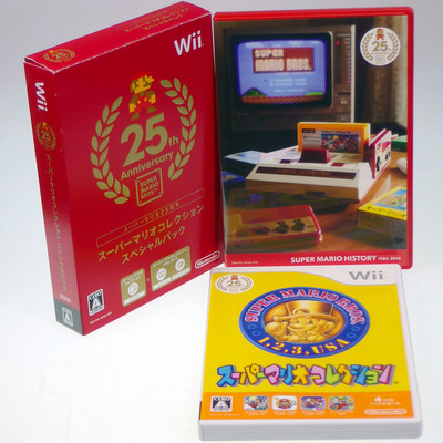 SUPER MARIO COLLECTION Special Pack Nintendo Wii Japan Import Complete ...