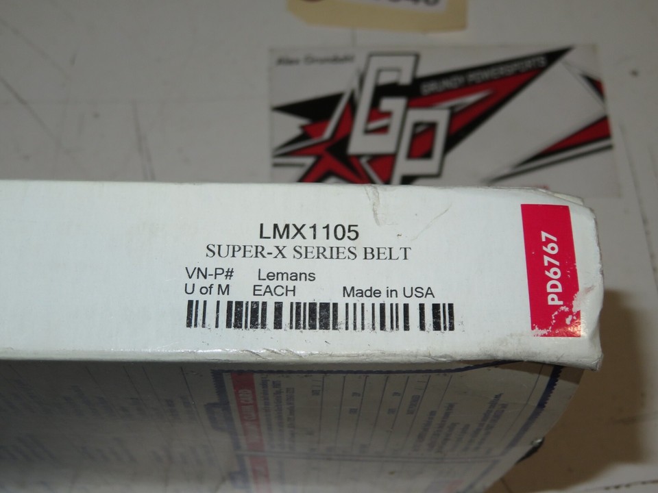Kimpex /SPI/ Polaris New NOS Super-X Series Drive Belt 1 3/8in. X 47 1 ...